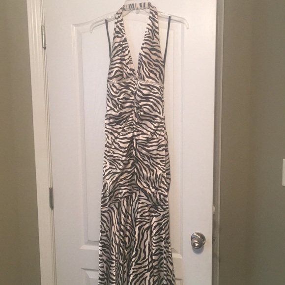 Jump | Dresses | Zebra Print Prom Dress | Poshmark